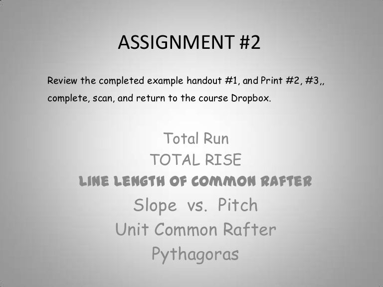 Assignment Lesson 2 4652