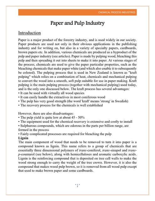 Paper Manufacturing process | PPT
