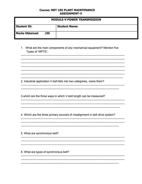 MET 105 Assignment 3 | PDF