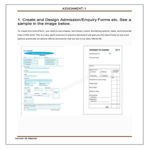 Assignment # 02 | DOCX