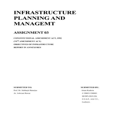 Constitutional Amendment Act, 1992 | PDF