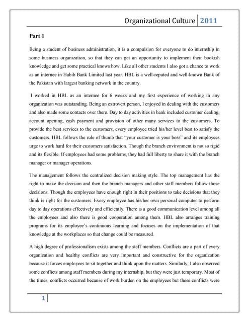 Organisations and behaviour assignment | PDF