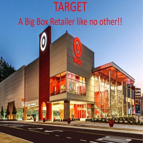 Target- A Big Box Retailer like no other!! | PDF