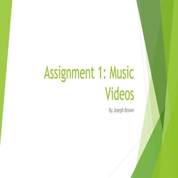 Assignment 1 | PPT | Free Download