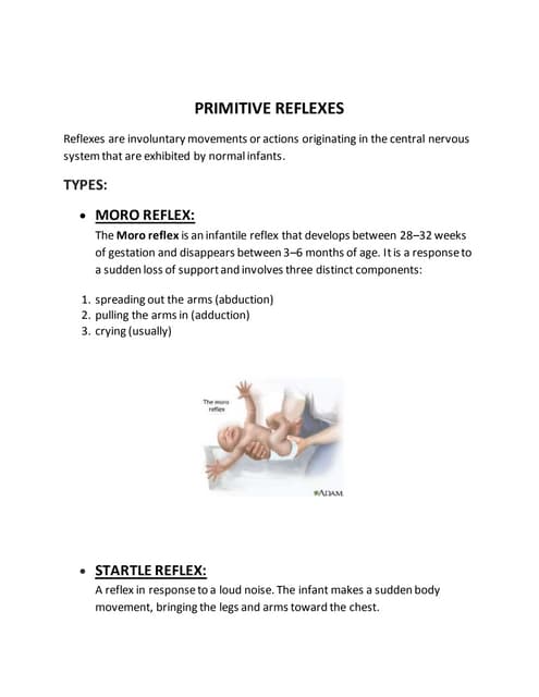 NEONATAL REFLEXES | PPT