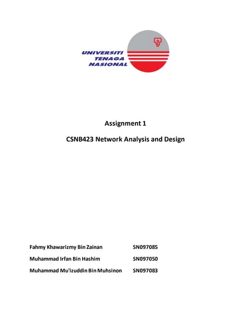 Network Design for a Small & Medium Enterprise | PDF