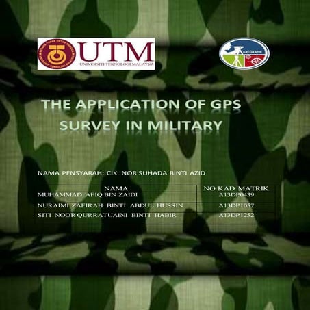 Assignment1 gps application in military | DOCX