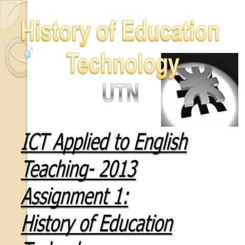 Definitions, history, and theories of distance education powerpoint | PPTX