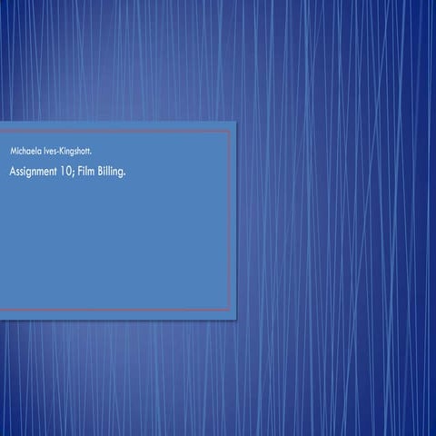 Assignment 10.. | PPT