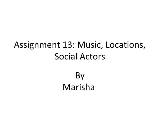 Draft 5 – shotlist | PPTX