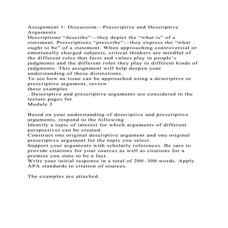 Essay #1 Assignment (Prompt)InstructionsFor your first e.docx