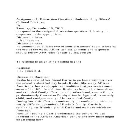 ASSIGNMENT 04 S04 Human Growth and Development IIDirections.docx