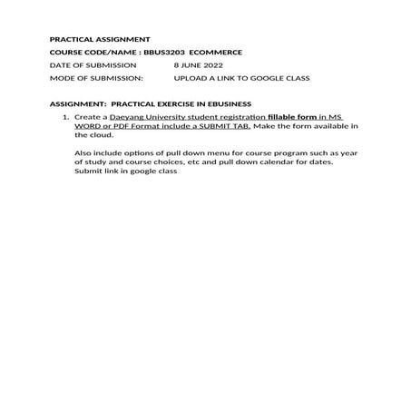 assignment 1 ecommerce (1).doghjjjjjjjjj | DOCX | Homework and Study | Education