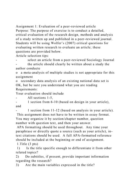 Marketing Group assignment 1 Article review guideline.docx