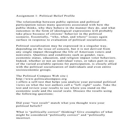 Political Personality Test - PoliticalPersonality.org