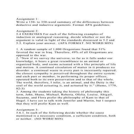 Assignment 1 Write a 150- to 350-word summary of the difference.docx