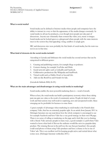 Social Media Marketing Strategy | PDF