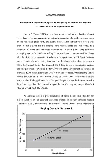Economics of the Olympics | PPT