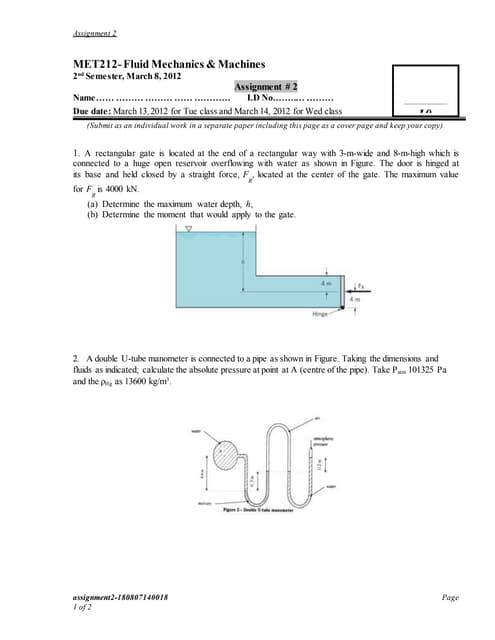 MET211-Lab-Practical questions -_lab_ex._2 | PDF