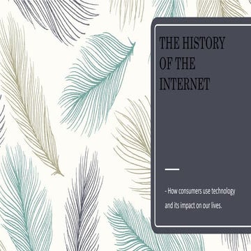 The History of The Internet | PPT