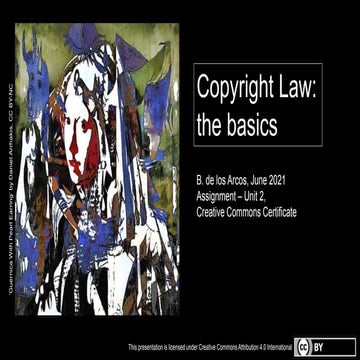 Copyright Law: the basics | PPTX