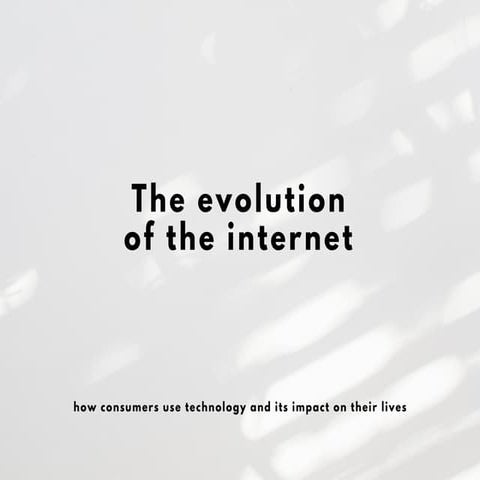 The evolution of the internet since the 1960s until now | PPT
