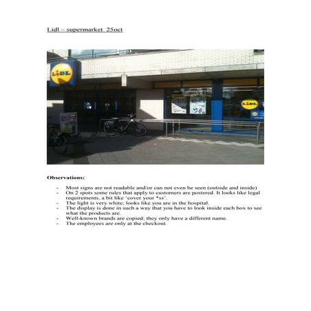 Assignment 2 observation lab | PDF