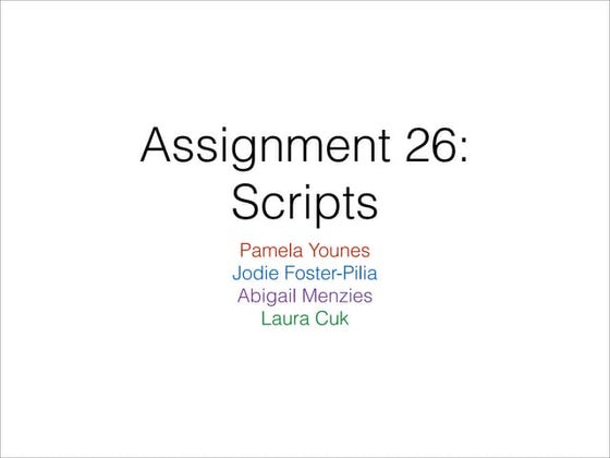 Assignment 27 storyboard | PDF