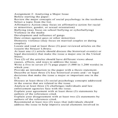 Assignment 2 Explain the difference between the following 1. A .docx