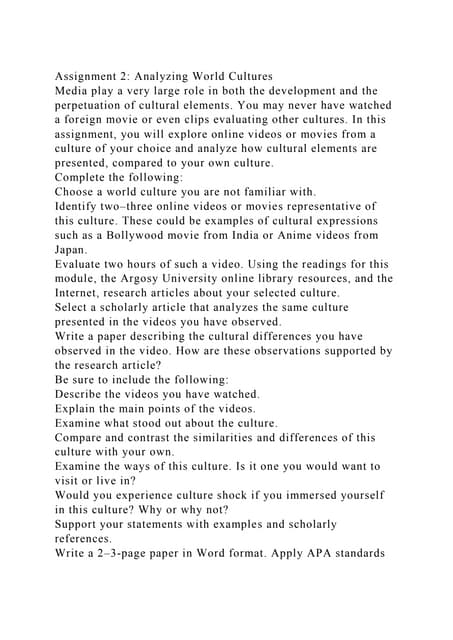 Assignment 3 Defining the Project Scope Review the project case us.docx