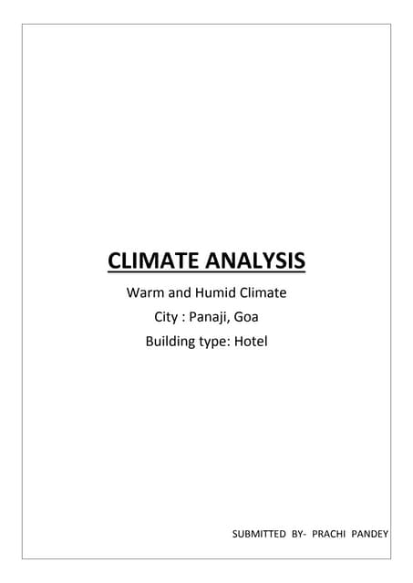 Climate analysis pune | PDF