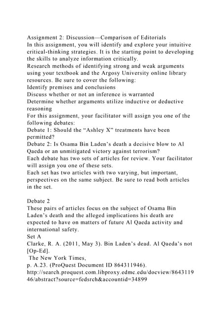 Use the databases to find AT LEAST four sources with information | PDF