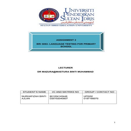 Pt3 listening sample test qp | PDF