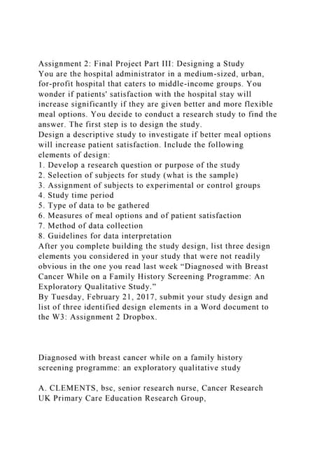 New Zealand Cervical Cancer Experiment | PPT