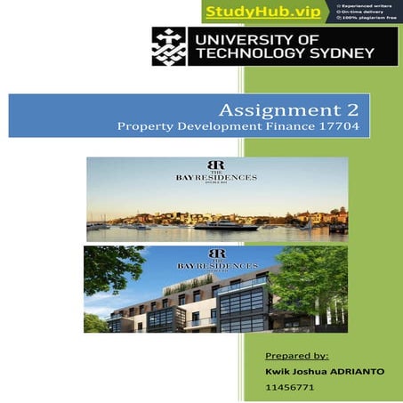 Assignment 2 Property Development Finance 17704.pdf