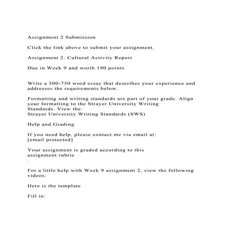 Assignment 2 SubmissionClick the link above to submit your a.docx