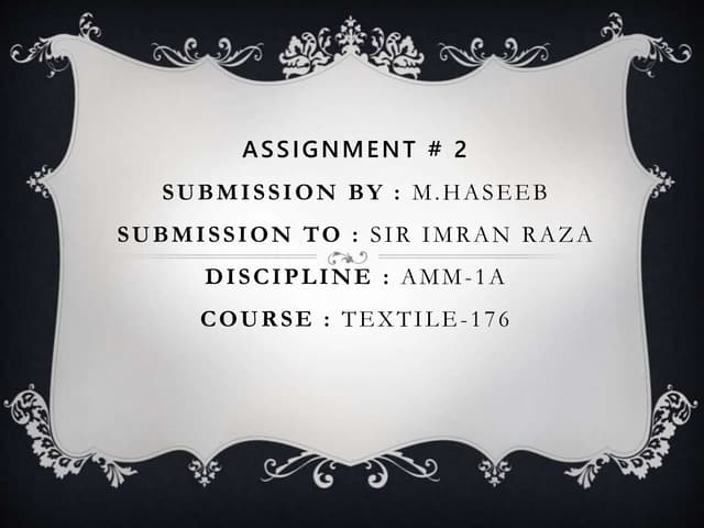 IDENTIFICATION OF FIBRES.ppt