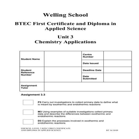 Assignment 3.3 | DOC