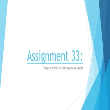 Assignment 33 | PPTX