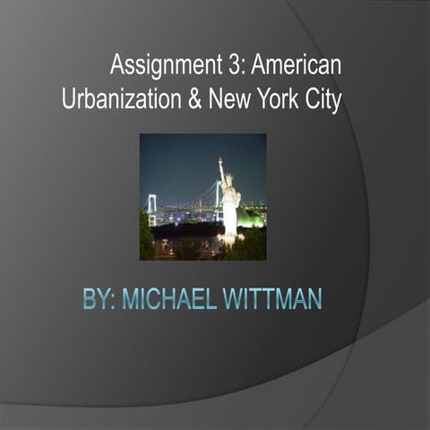 American urbanization | PPT