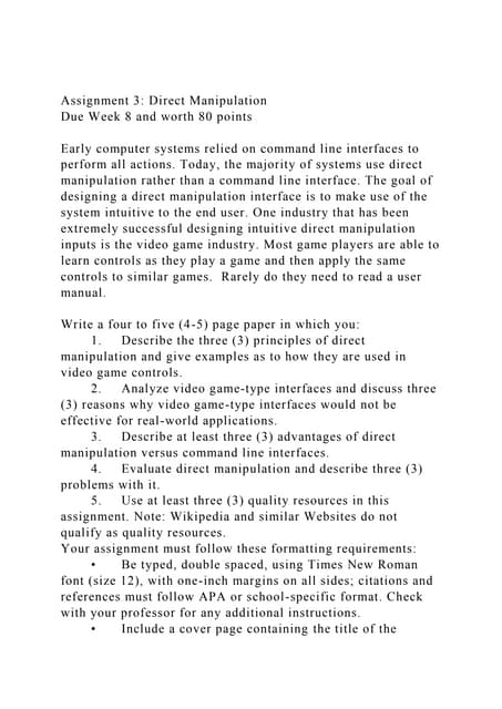 Assignment 2 Week 4What are some of the special communication is.docx