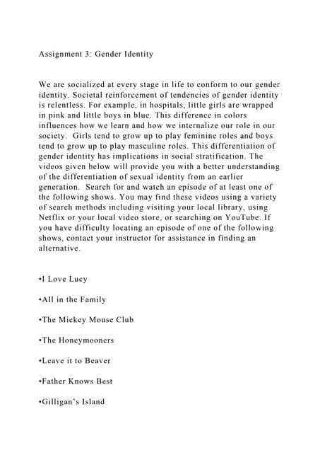 Understanding Gender Stereotype Lesson Plan | PPT