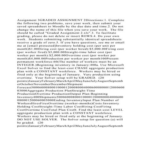 Assignment 3GRADED ASSIGNMENT 2Directions1. Complete the followin.docx