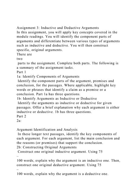 Types of Argument presentation | PPTX