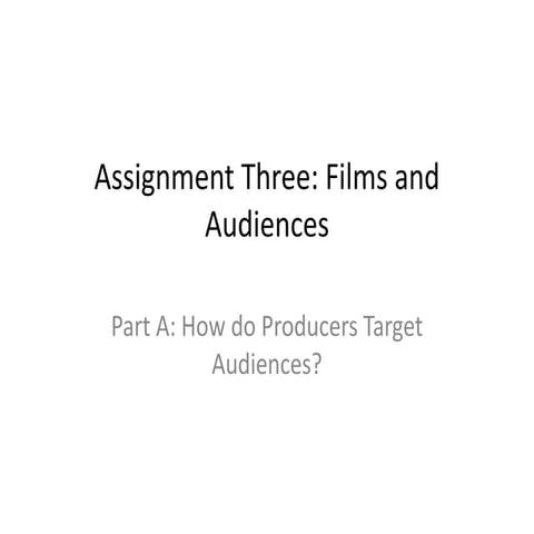 Assignment 3 lin | PPT