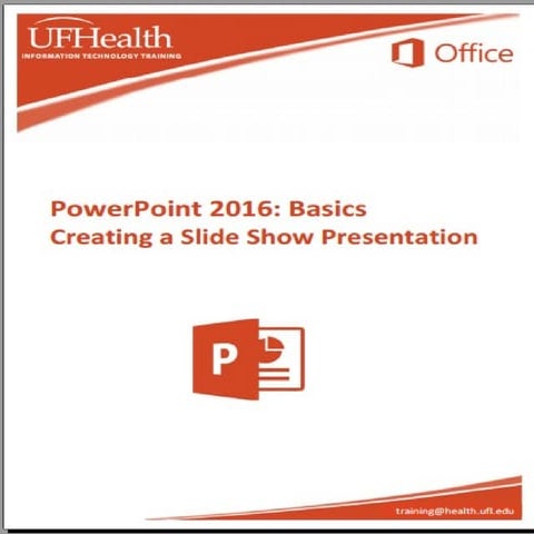 Powerpoint 2016 Quick Start Guide | PDF