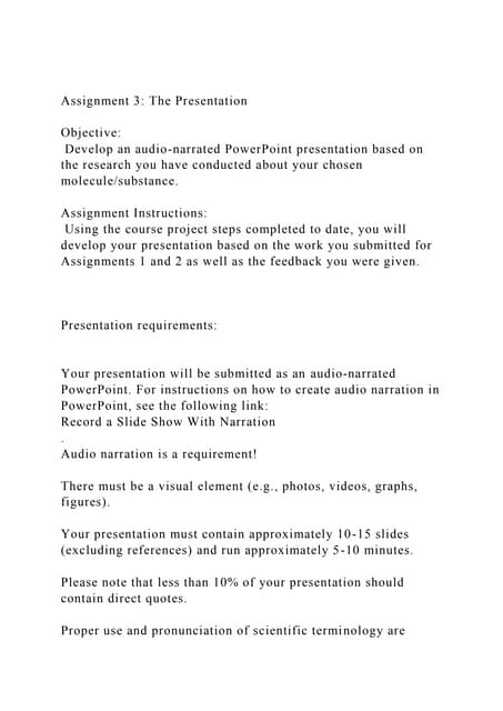 Prepare a PowerPoint presentation on one of the topics below- Your Po.pdf