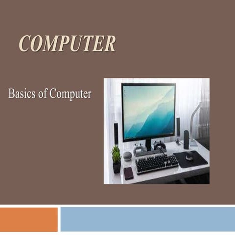 HIERARCHY OF COMPUTER/TYPES OF COMPUTER | PPT