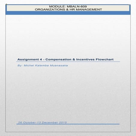 Assignment4 compensation & incentives flowchart | PDF
