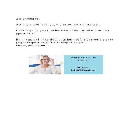 Assignment #5.Activity 2 questions 1, 2, & 3 of Section 3 of t.docx